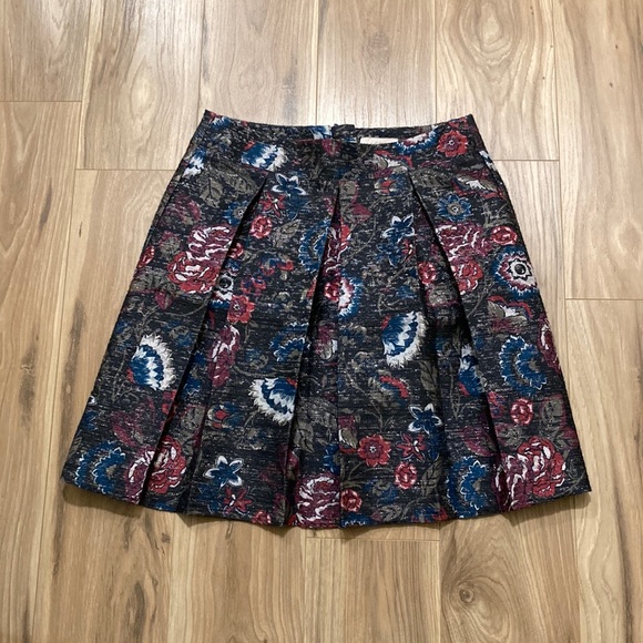 LOFT | Skirts | Metallic Loft Mini Skirt | Poshmark